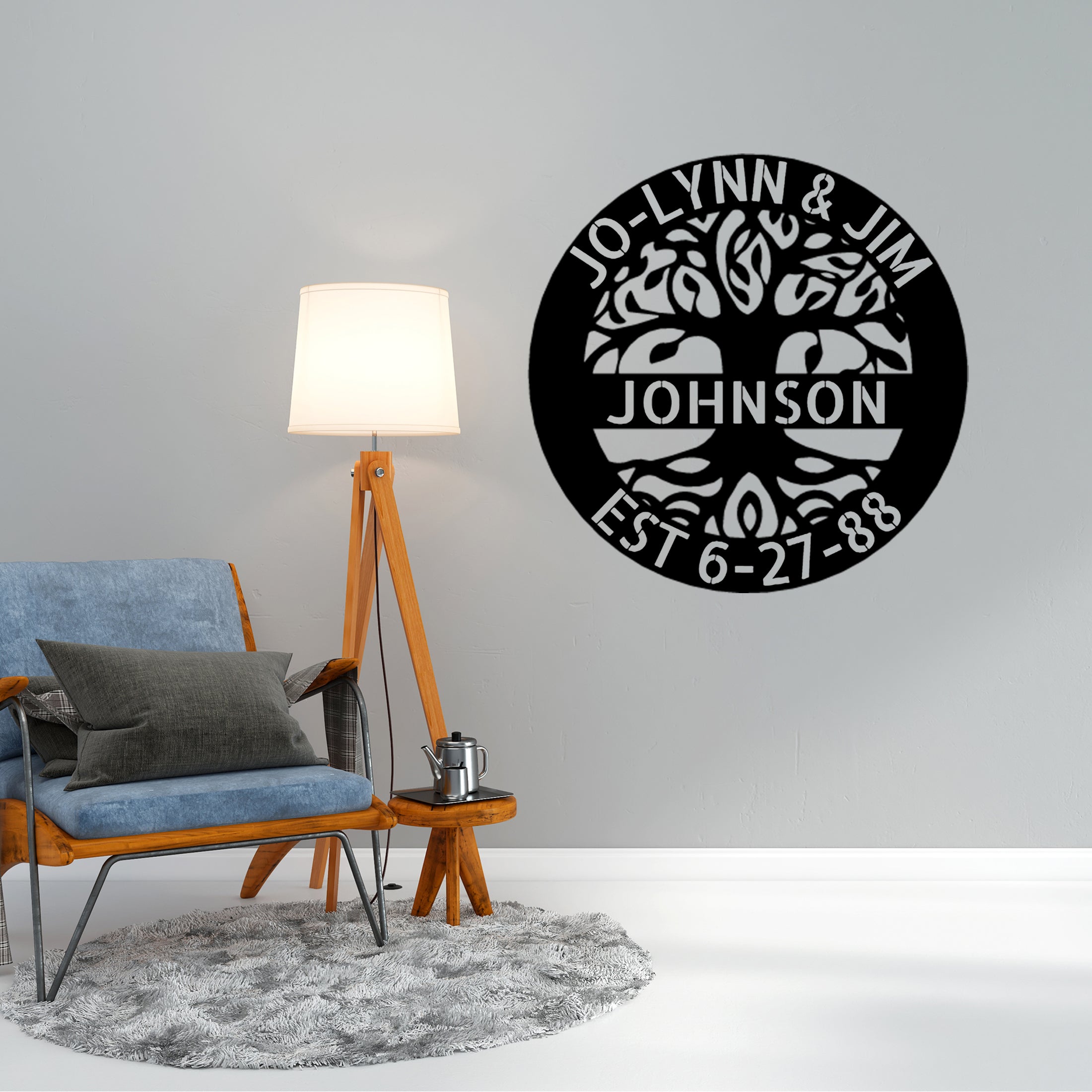 INTRICATE TREE OF LIFE - Steel Sign, Multiple Colors and Sizes – Said ...